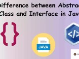 Difference Between Abstract Class And Interface In Java Difference