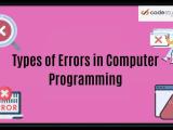 Difference Between Bugs And Errors Naukri Code 360