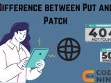 Difference Between Put And Patch Request Naukri Code 360
