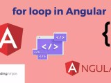 For Loop In Angular Naukri Code 360
