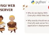 How To Deploy Python Wsgi Applications Using A Cherrypy Naukri Code 360