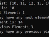 Listiterator In Java Naukri Code 360
