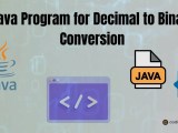 Java Program For Decimal To Binary Conversion Naukri Code 360