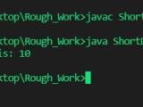 Java Short Class Naukri Code 360