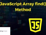 Javascript Array Find Method Naukri Code 360