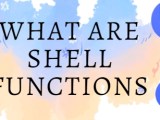 Shell Functions In Linux Naukri Code 360