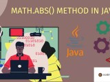 Math Abs Method In Java Naukri Code 360