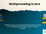 Multiprocessing In Java Naukri Code 360