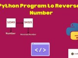 Python Program To Reverse A Number Naukri Code 360