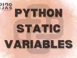Static Variable In Python Naukri Code 360