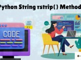 Python String Rstrip Method Naukri Code 360