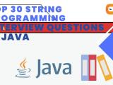 Top Java String Interview Questions And Answers 2024 Naukri Code 360