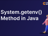 Java System Getenv Naukri Code 360