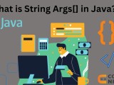 What Is String Args In Java Naukri Code 360