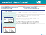 Sample Comprehension Lesson Plans Ela And Reading Strategy Lesson