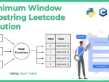 Minimum Window Substring Leetcode Solution Prepinsta