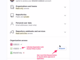 Github Admin Authorization