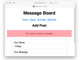 Add Logging And Notification Messages To Flask Web Projects Real Python
