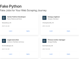 Beautiful Soup Build A Web Scraper With Python Real Python