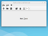 Python And Pyqt Creating Menus Toolbars And Status Bars Real Python