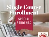 Single Course Enrollment