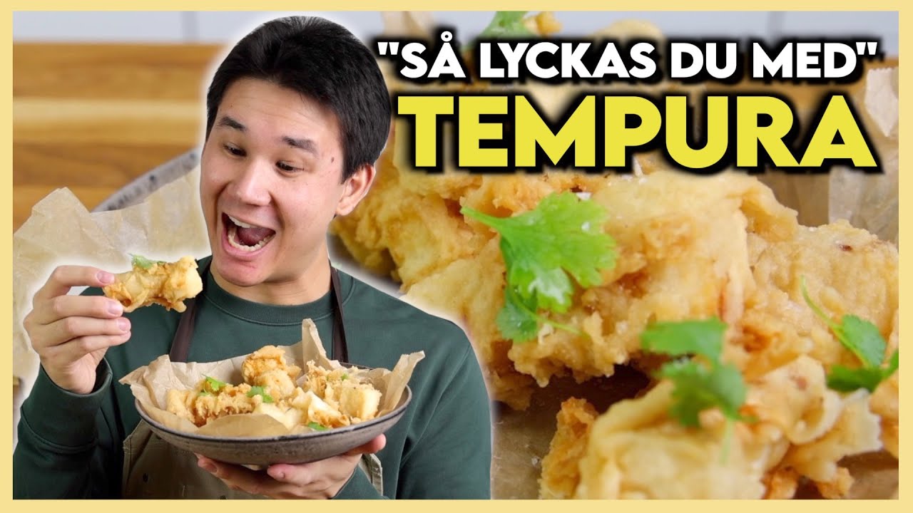 Tempura Friterad Fisk! - Filip Poon