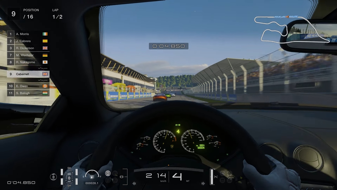 Gran Turismo 7 - Deep Forest Raceway Gameplay Footage
