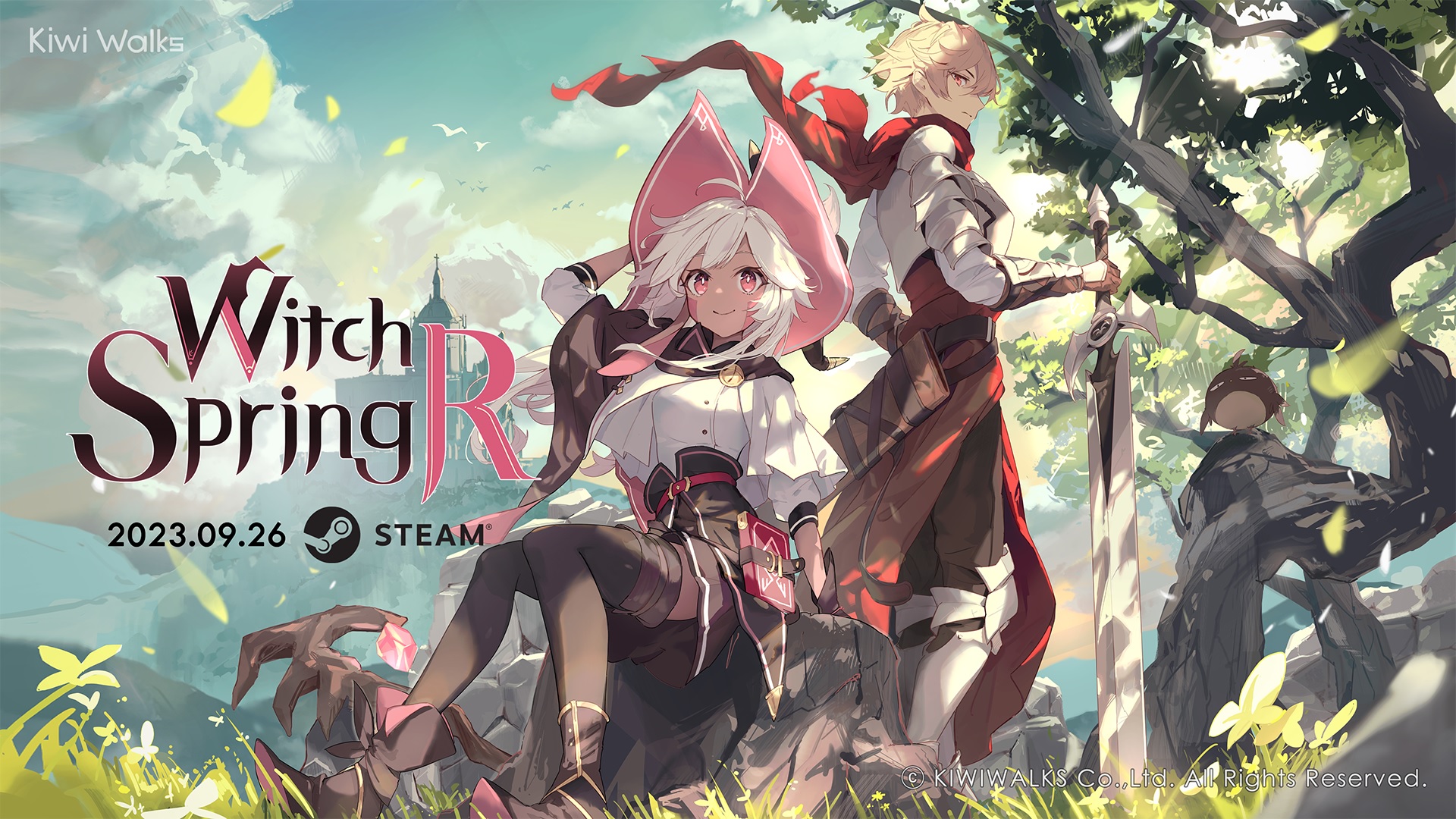 Turn-Based RPG WitchSpring R Launches September 26 for PC
