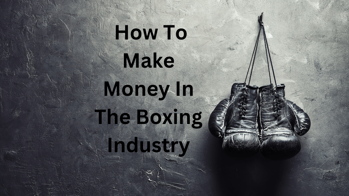 How To Make Money In The Boxing Industry (5 Best Ways)