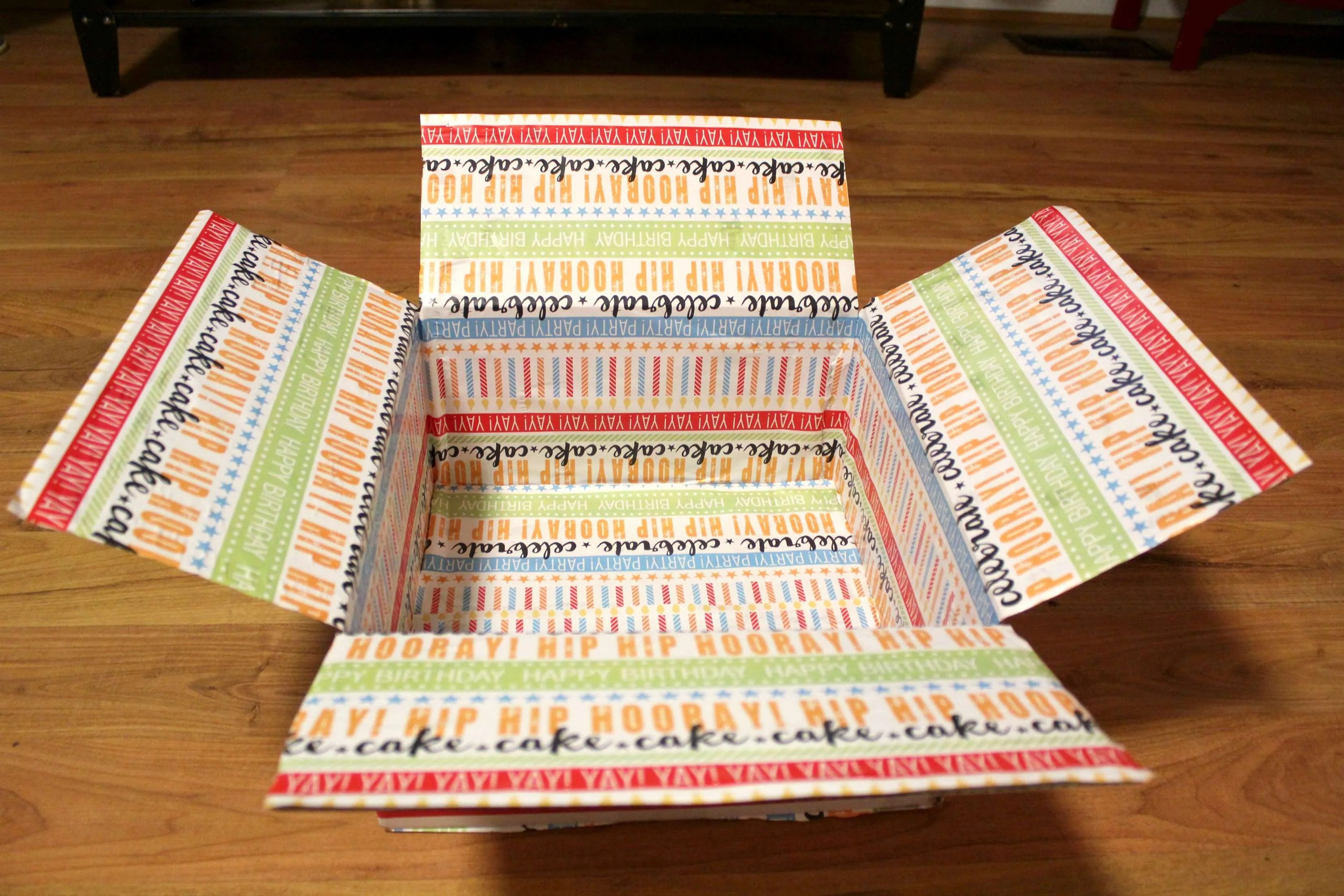 How to Wrap the Inside of a Box to Make the Coolest Care Packages Ever ...