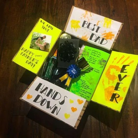 9 Cute Father's Day Care Package Ideas - Finding Mandee
