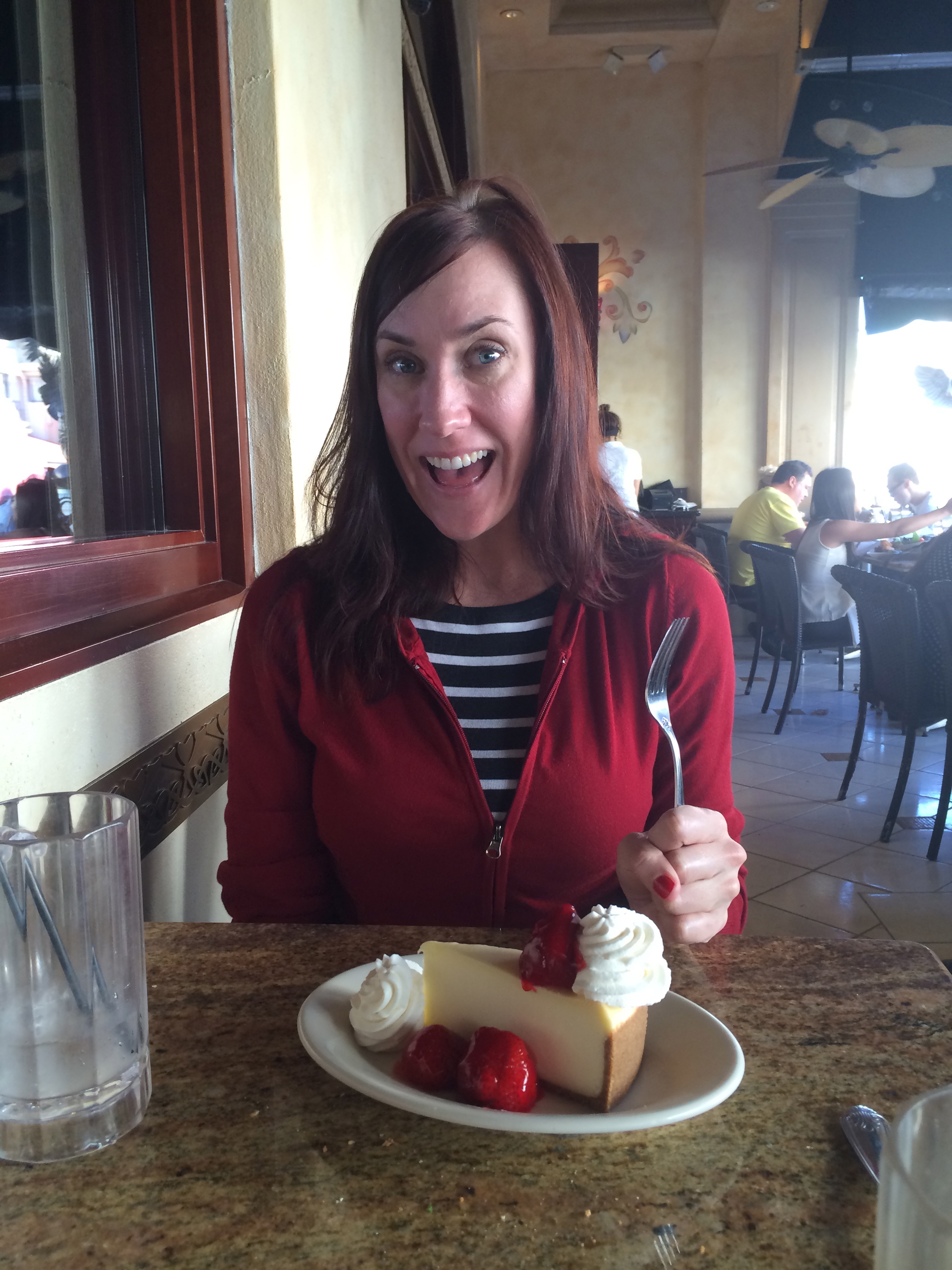 Cheesecake With My Birthday Twin (or Continuing A New Tradition ...