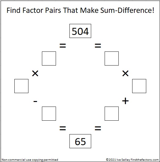 504 Find The Factors 504-find-the-factors