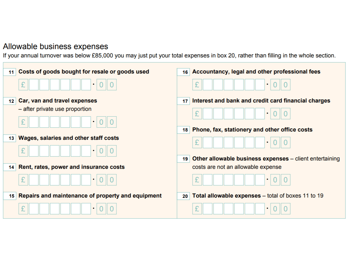 How-to guide 7: Understanding HMRC Categories - Finmo