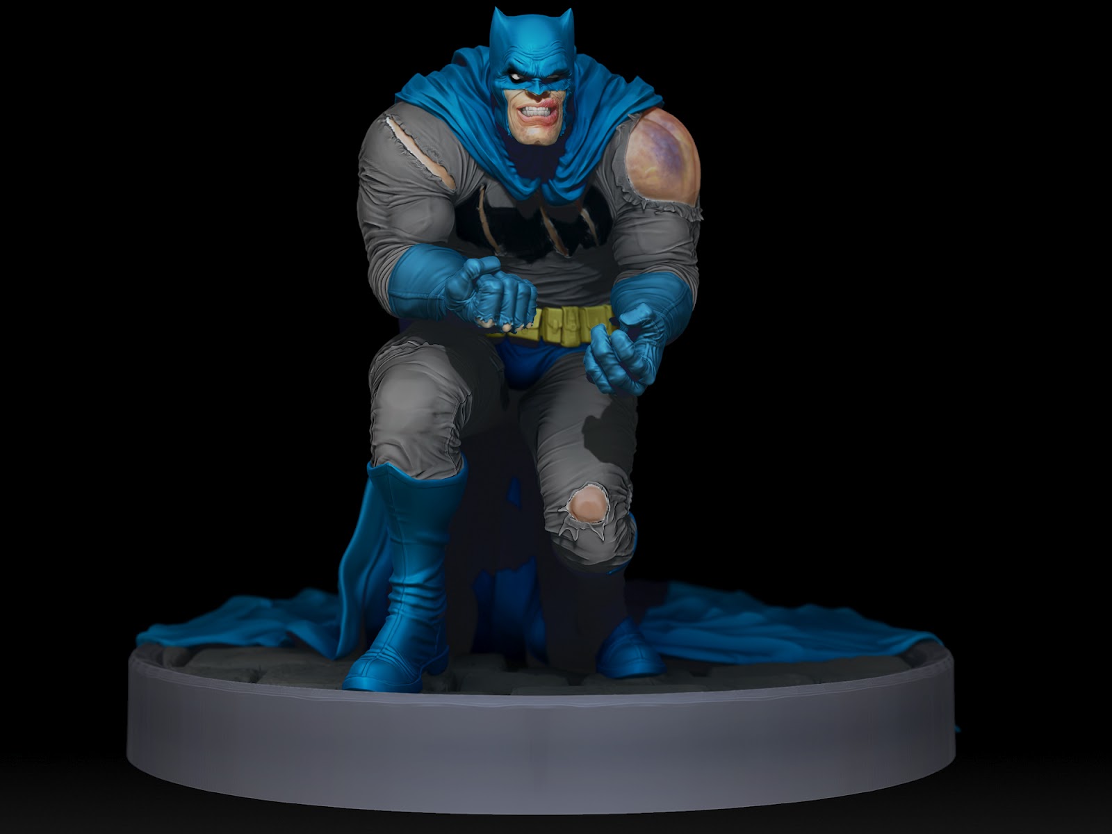 The Dark Knight Triumphant Modeled By Jason Mark