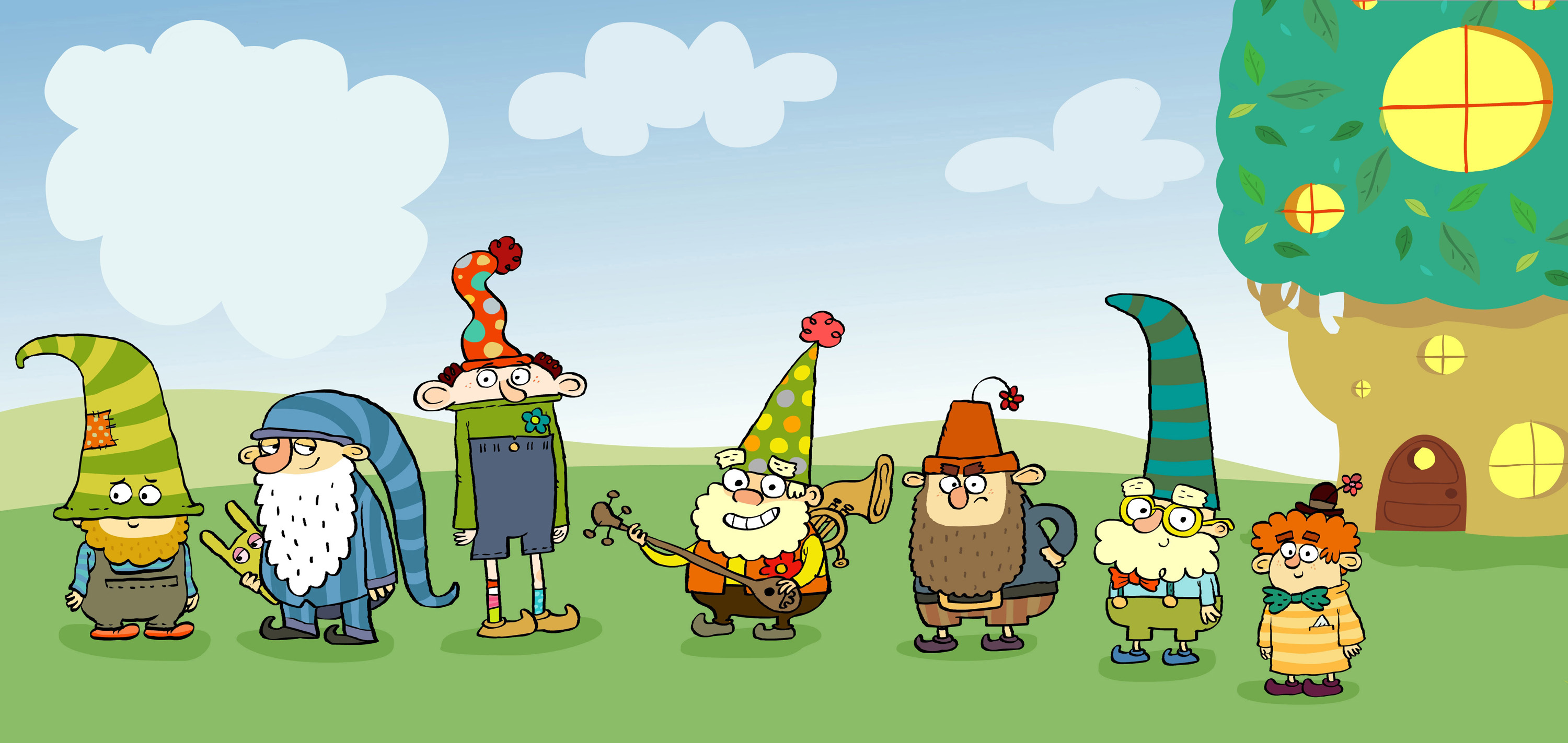 Seven Dwarfs Given Modern Update for New Disney Junior Series, The 7D