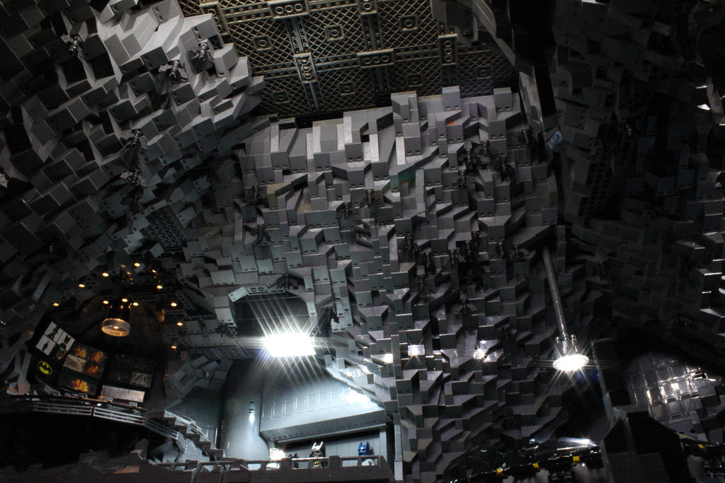 This Custom Batcave Is Made of 20,000 LEGO Bricks