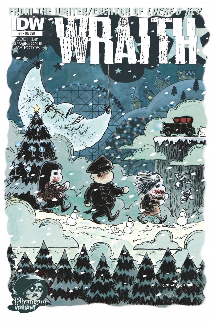 Preview Joe Hill’s IDW Miniseries Wraith: Welcome to Christmasland