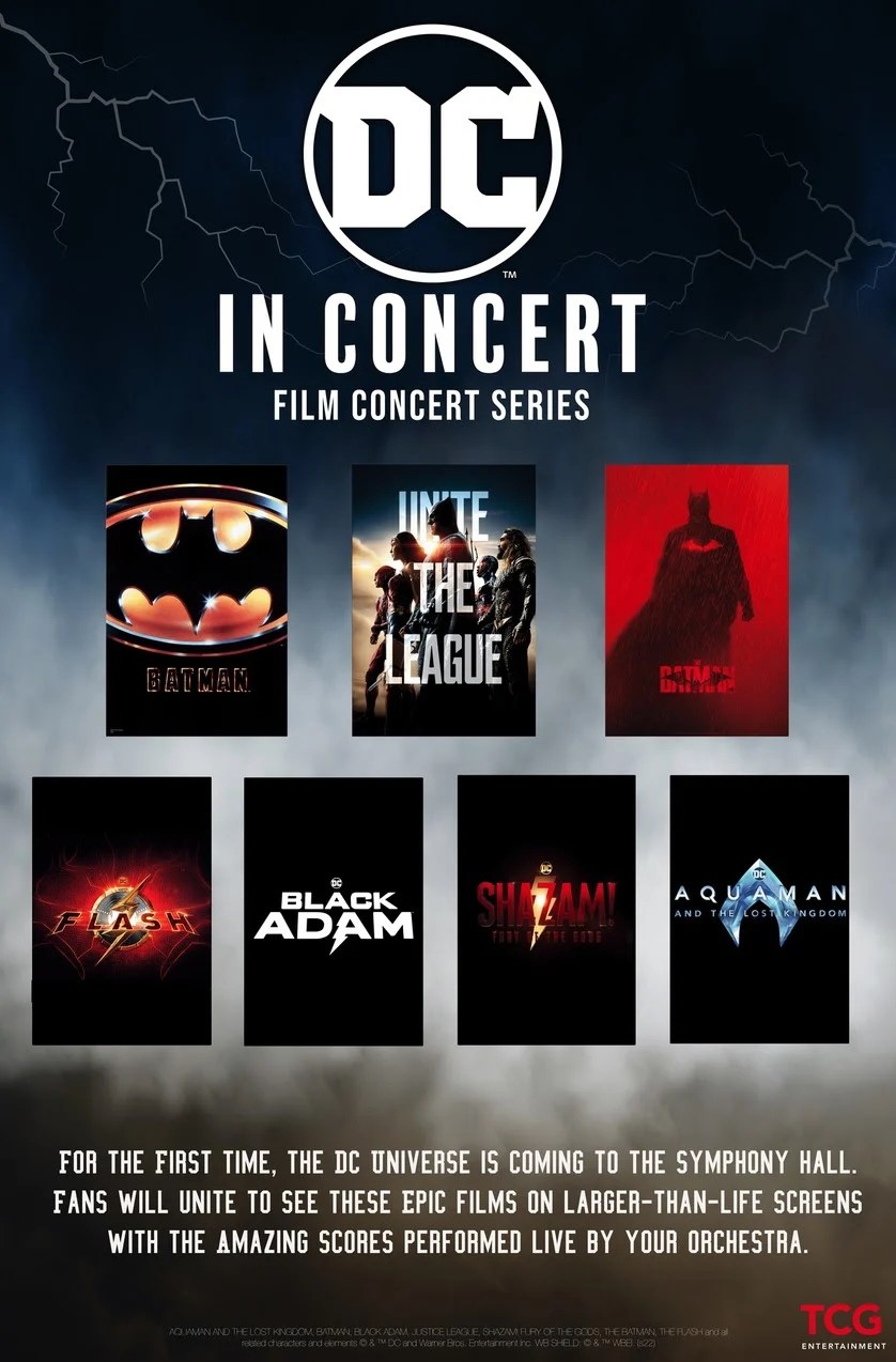 Experience Iconic DC Films Like Never Before With “DC In Concert”