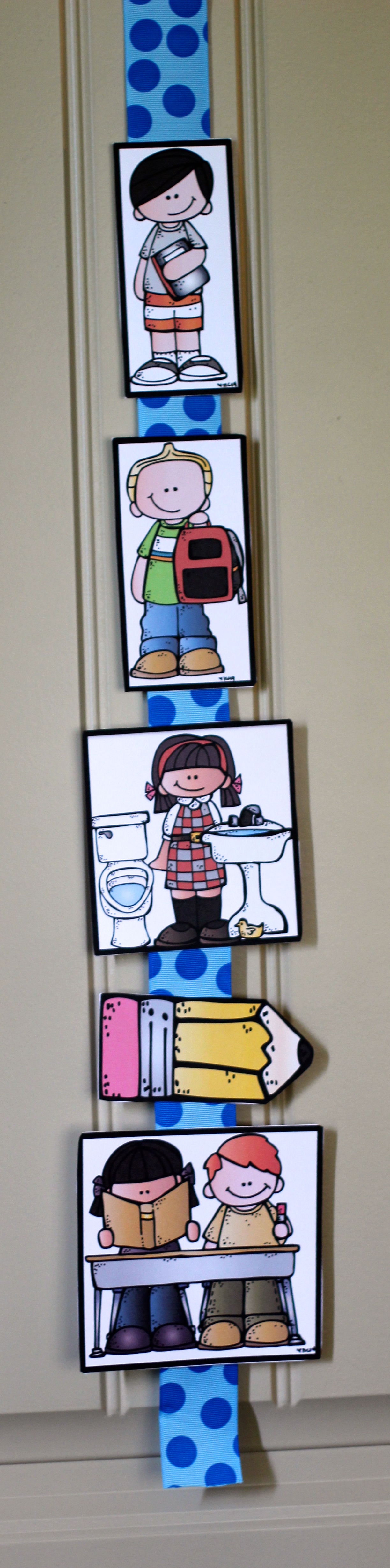 Letter Craft Ideas Morning Routine Freebie - First Grade Blue Skies