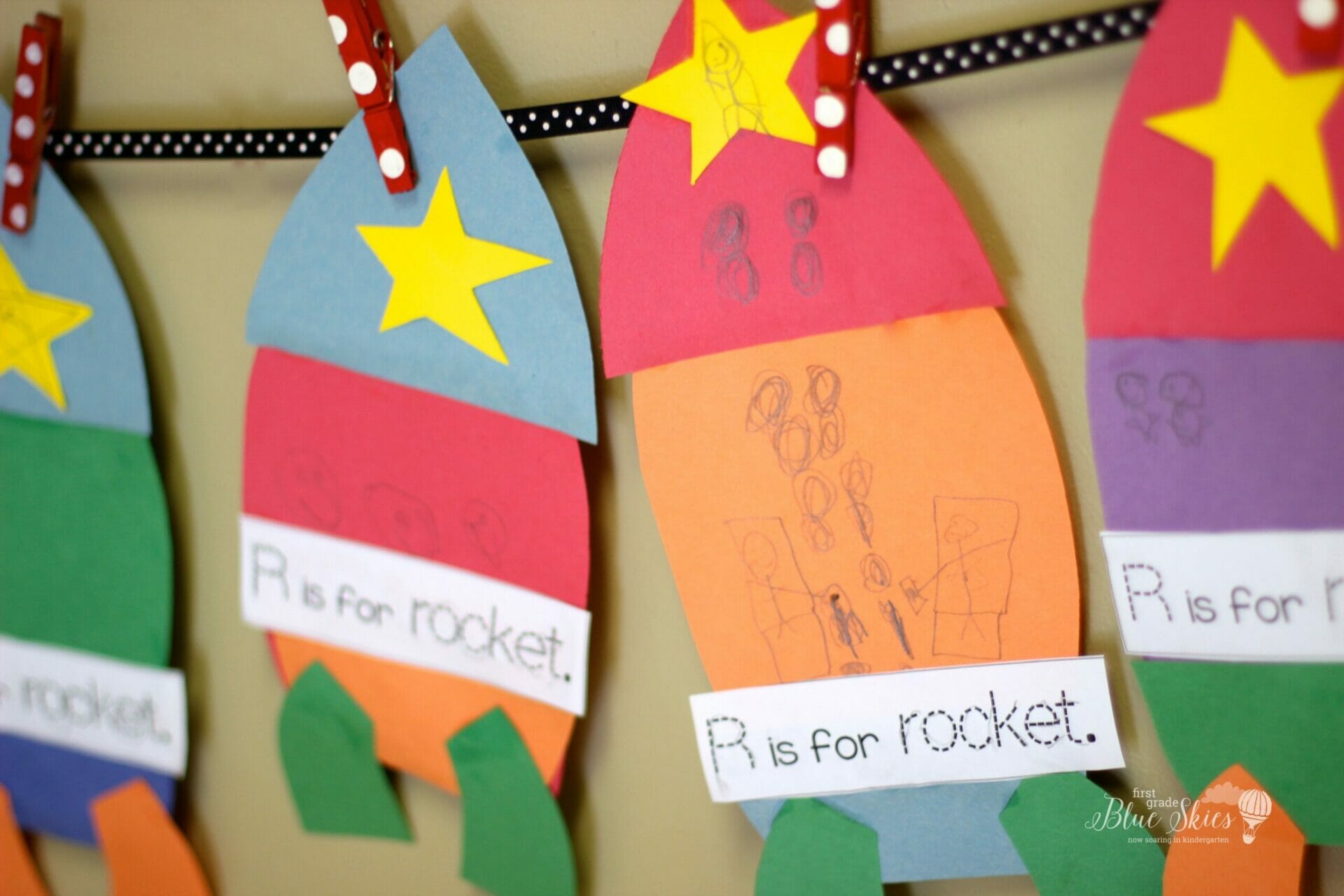 Letter R Craft : Blue Skies with Jennifer White