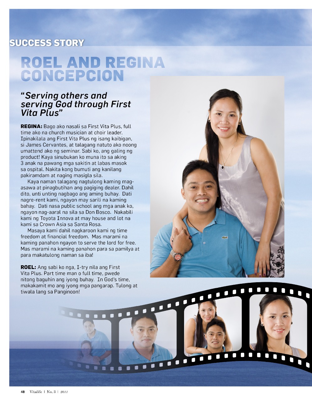 Success Stories | First Vita Plus Information Center