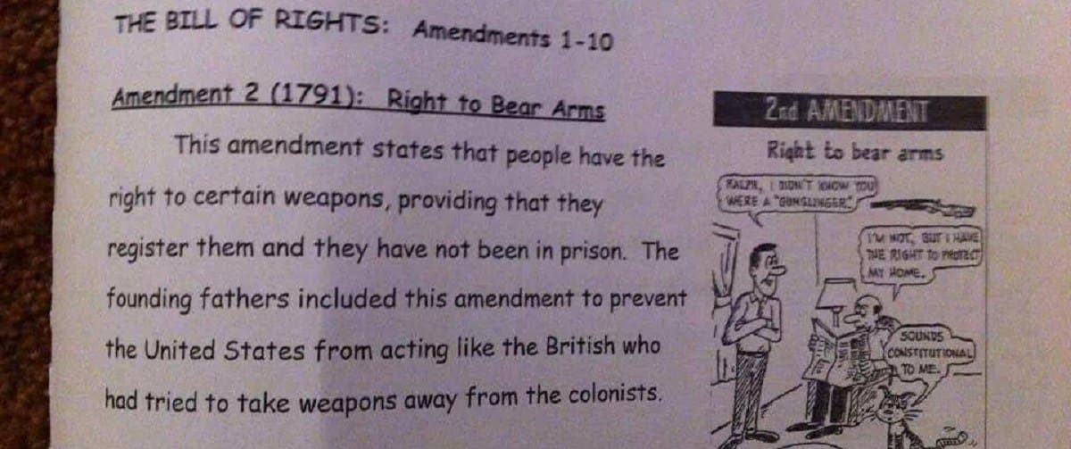 Second Amendment Pictures For Kids