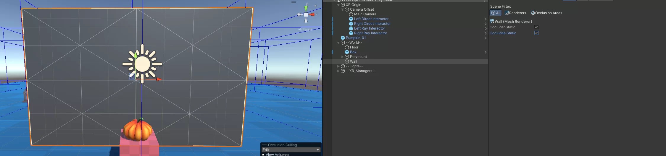 Unity VR Optimization Polycount – Fist Full of Shrimp