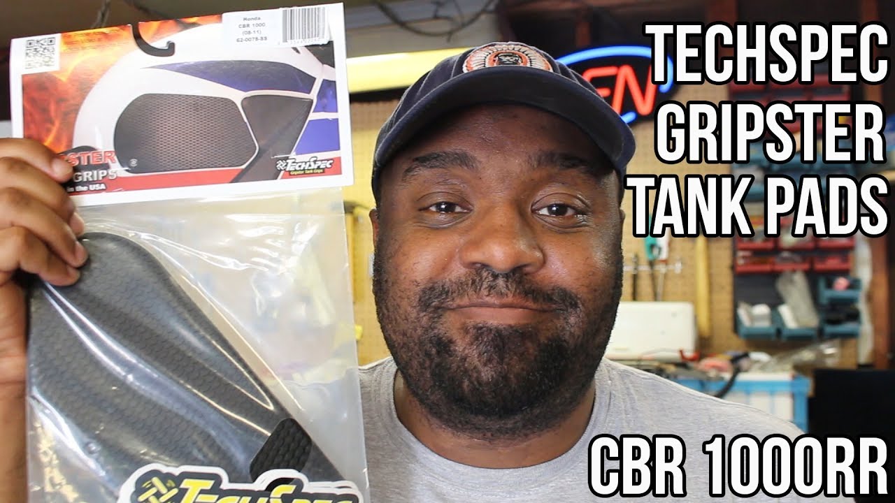 TechSpec Gripster Tank Pad Installation | Five Five Garage