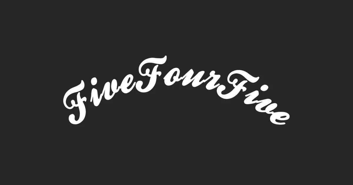 Fivefourfive Fivefourfive