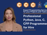 Do Python Java C Cpp Programmer For Code Development Projects And