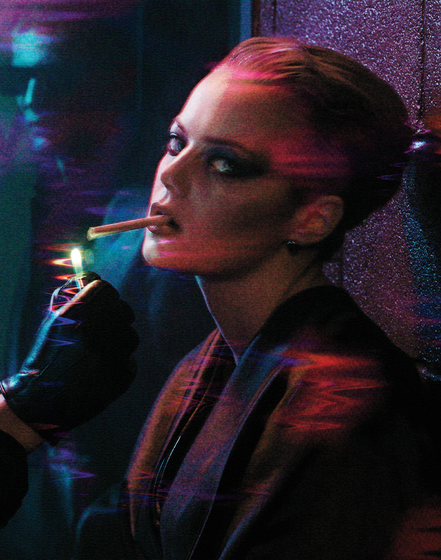 Emma Stone's Blade Runner Photoshoot | FizX