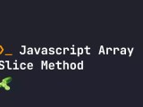 Javascript Array Slice Method