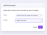 Gitlab Integration Documentation Flare